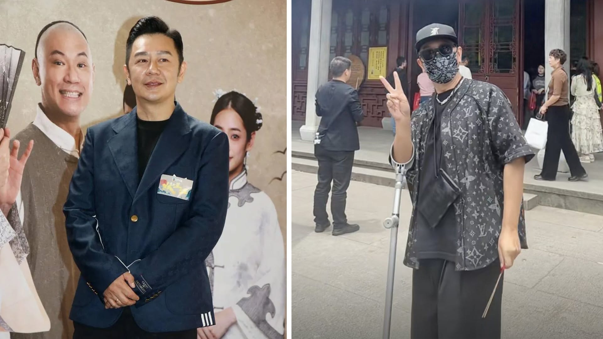HK Actor Benny Chan Criticised For Visiting Temple Covered In Designer ...