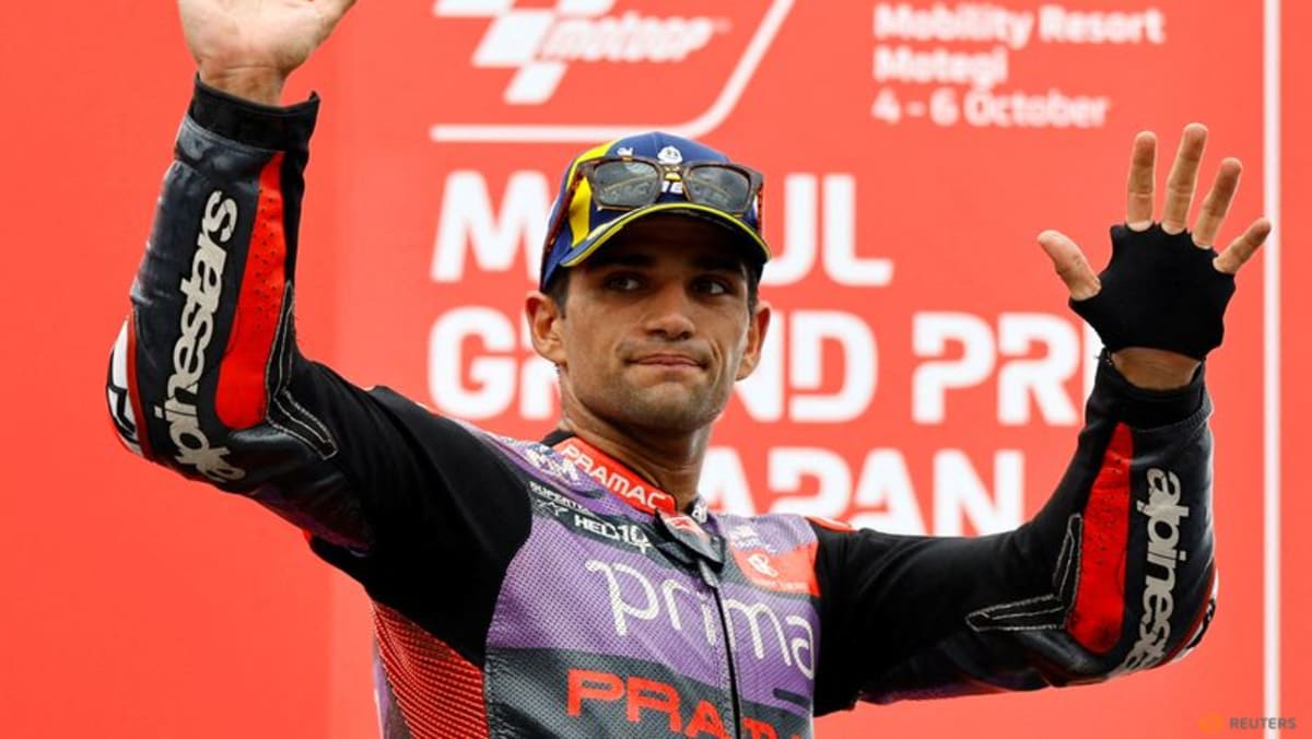 Martin wins Australian MotoGP sprint ahead of Marquez - CNA