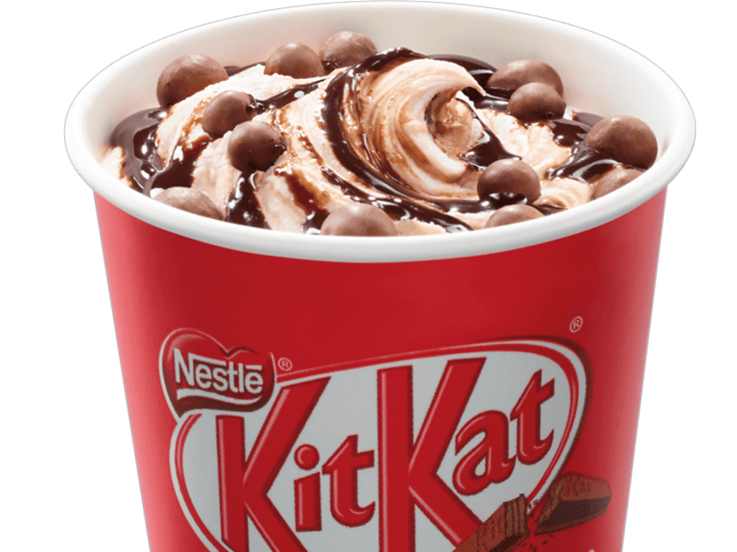 McDonald’s Launching Purple Sweet Potato Soft Serve Waffle Cone & Kit Kat McFlurry - TODAY