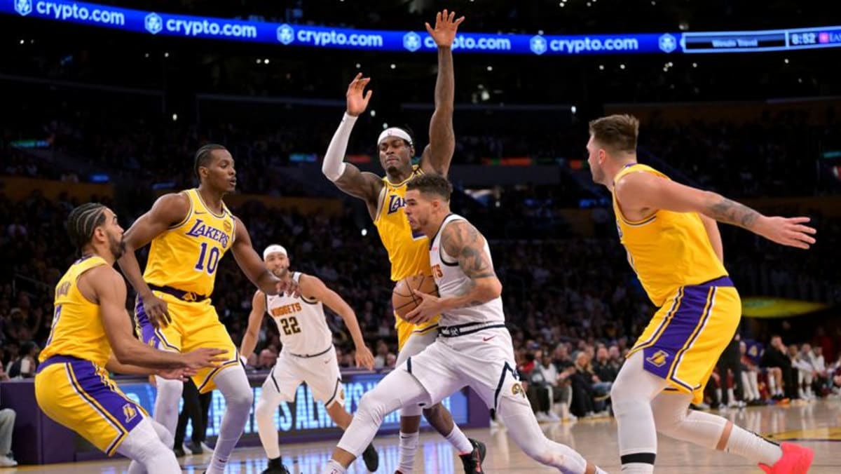 NBA roundup: Luka Doncic, Lakers handle Nuggets - CNA