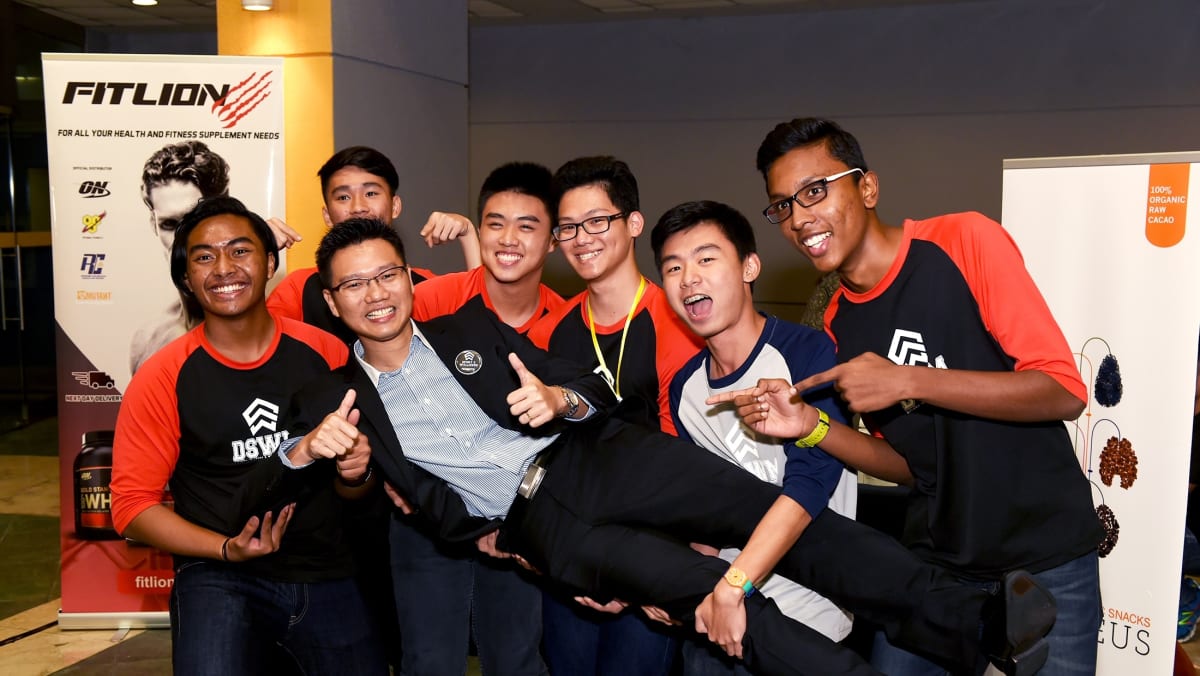 Fitlion boss pays it forward at Nanyang Polytechnic - TODAY