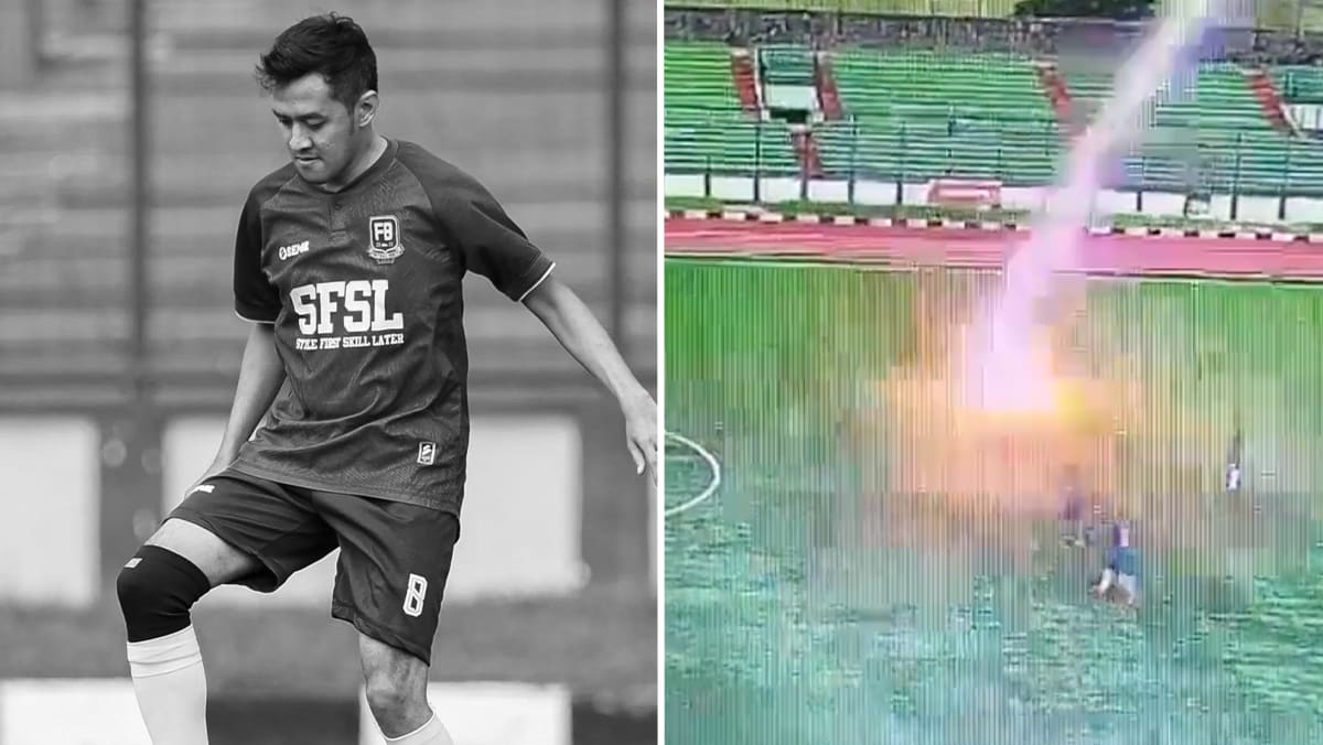 Indonesian footballer Septian Raharja dies from lightning strike during ...