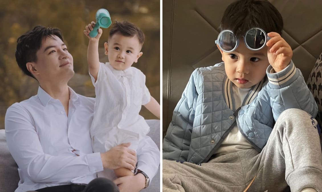 Zhang Zhenhuan’s Super Cute 3-Year-Old Son Flies Back To SG On Biz ...