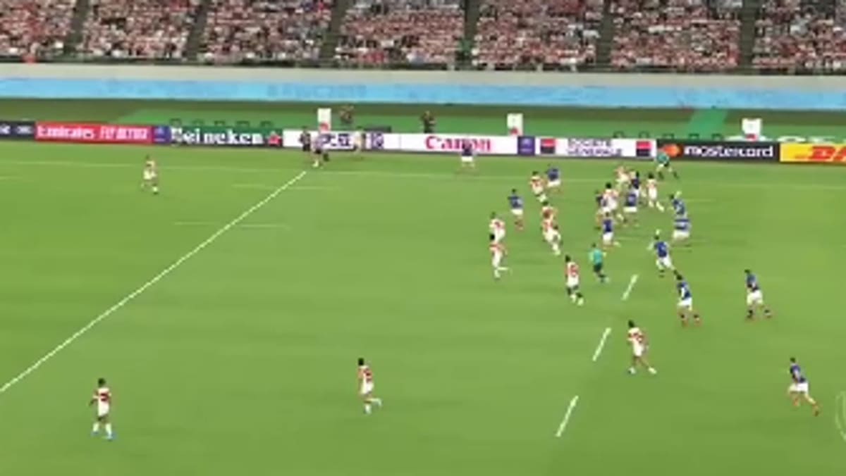 Sukan Ragbi Piala Dunia: Jepun tewaskan Rusia - BERITA Mediacorp