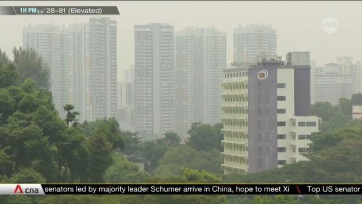 Haze to persist in Singapore on Sunday with air quality forecast to hit ...