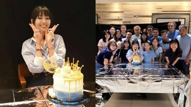 洪丽婷提前庆生，携粉丝亲手制作小卡套 - vibes by 8world