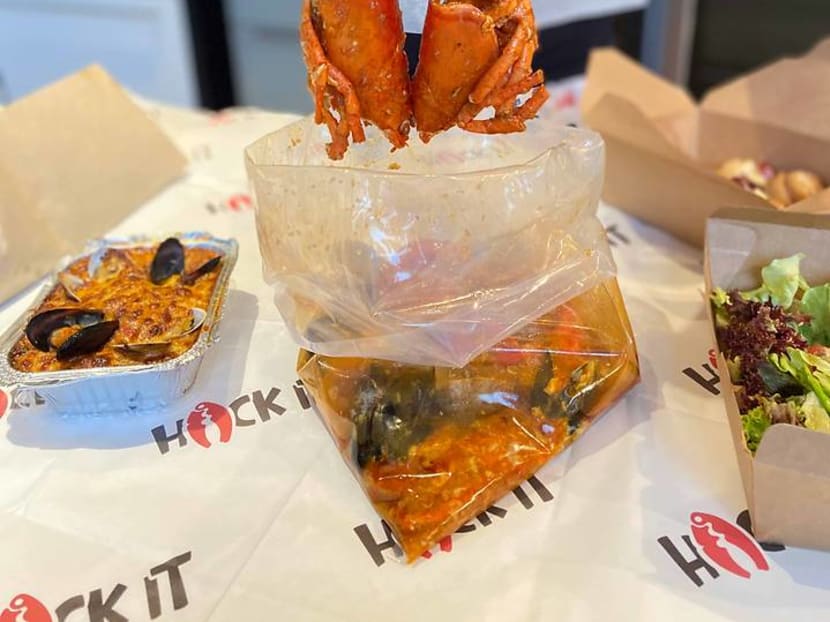Jumbo s New Seafood In A Bag Delivery Service Offers Chilli Lobster Mala Crab TODAY