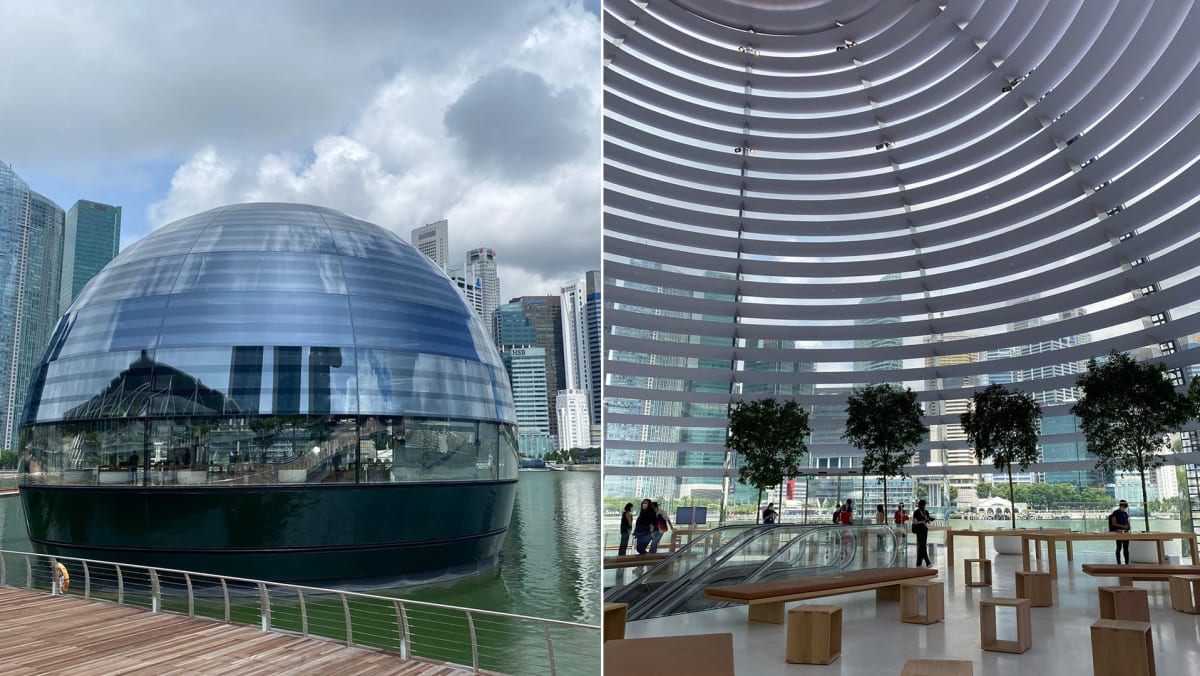We Got A Tour Inside The World’s First Floating Apple Store, Which ...