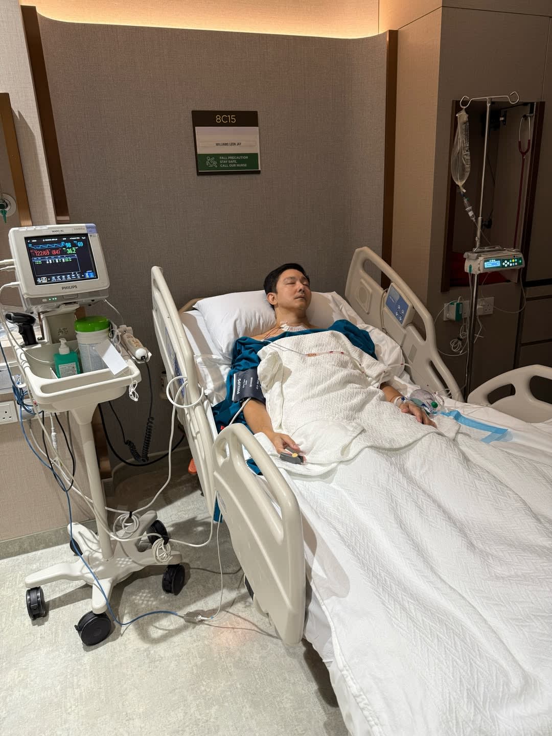 患癌后分享现况和心情，立威廉：公开病情是因为…… - vibes by 8world