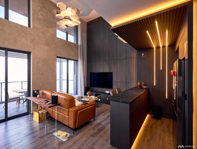 Take a look inside Class 95 DJ Justin Ang's S$2.5 million penthouse ...