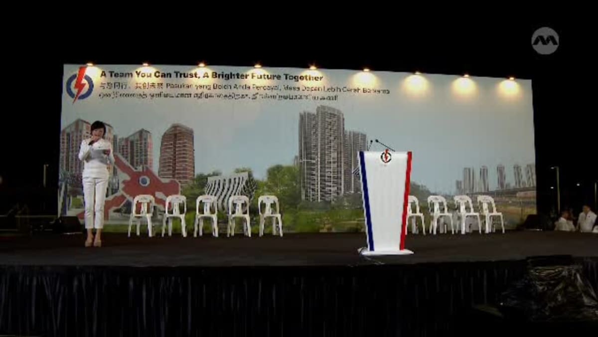 GE2025: Rapat PAP bagi GRC Bishan-Toa Payoh di Stadium Bishan | 30 Apr ...