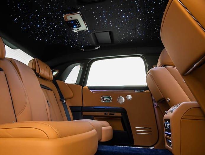 rolls royce ghost interior features