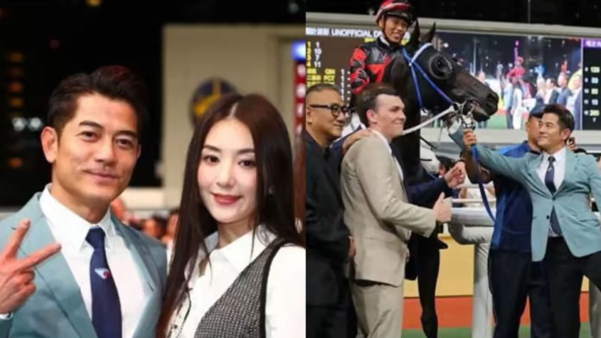 Aaron Kwok pockets S$182,000 after his prized horse scores another win at the racecourse - CNA ...