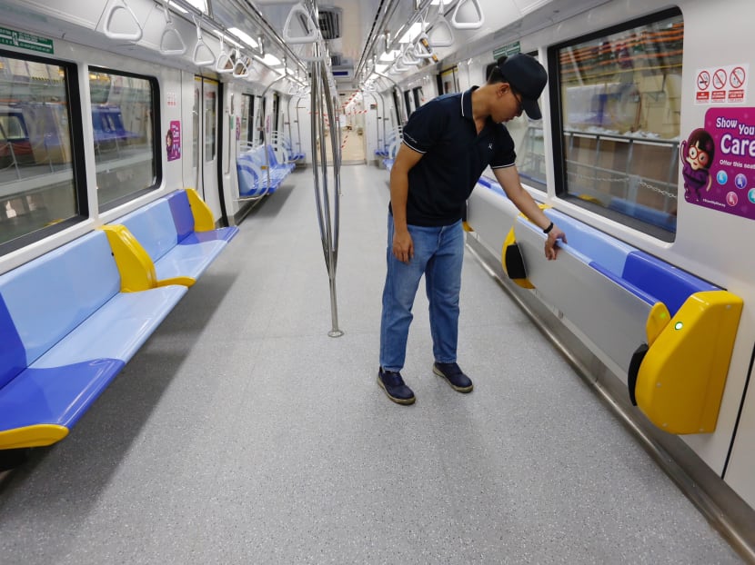 New MRT trains to sport ‘tip-up’ seats for more standing room - TODAY