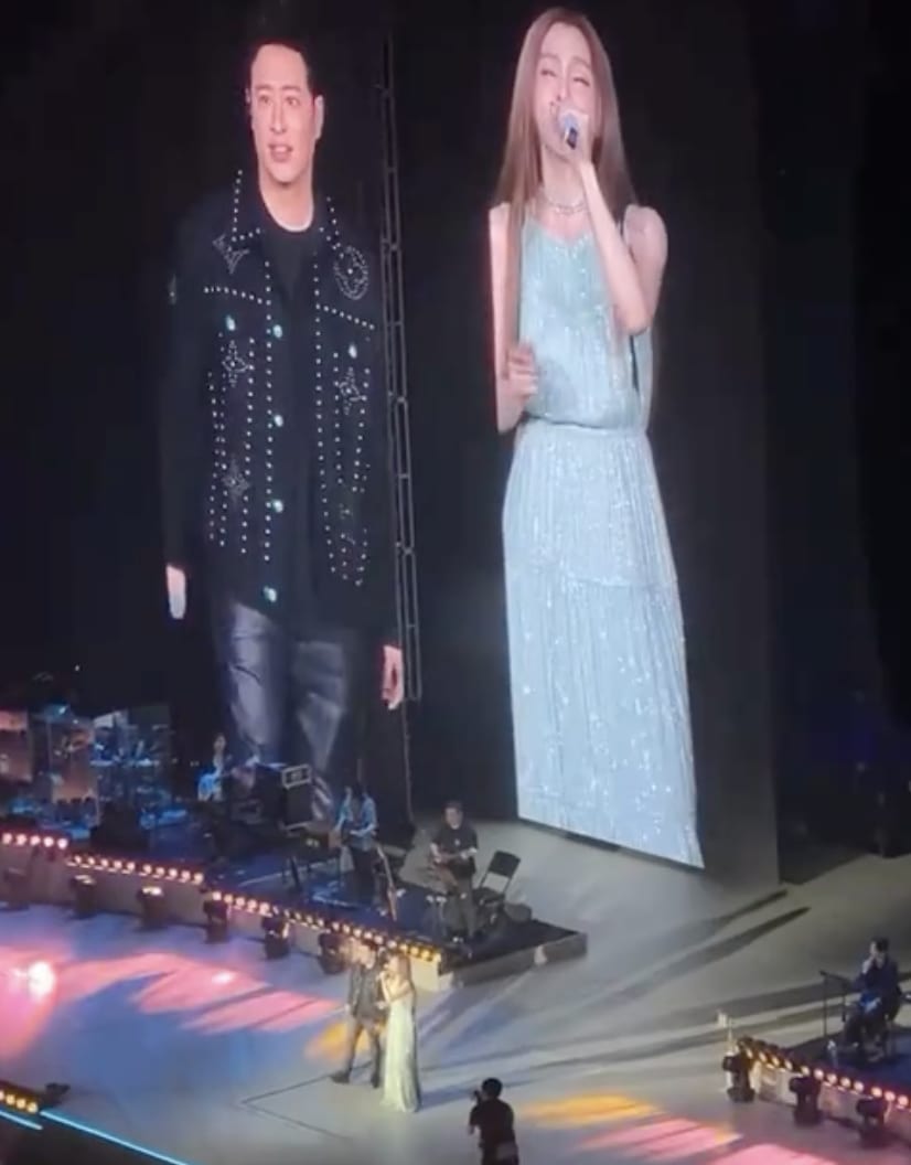 Christine Fan Sings Off-Key During Duet With Wilber Pan, Whose Reaction ...