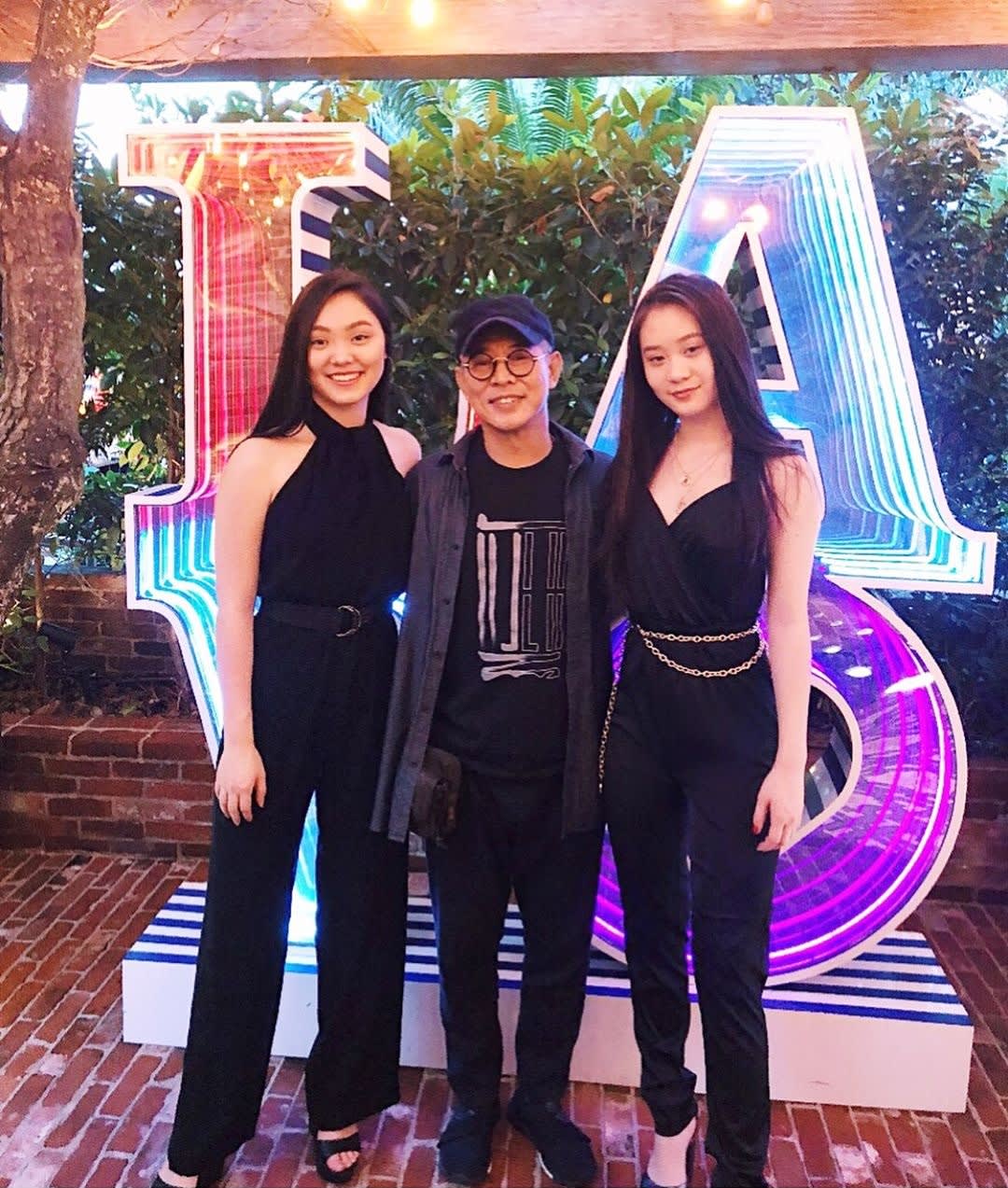 Here Is What Jet Li’s Four Elusive Daughters Look Like - 8days
