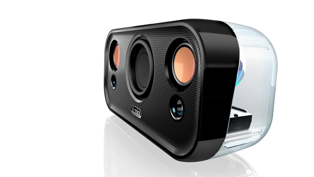 x mini speakers