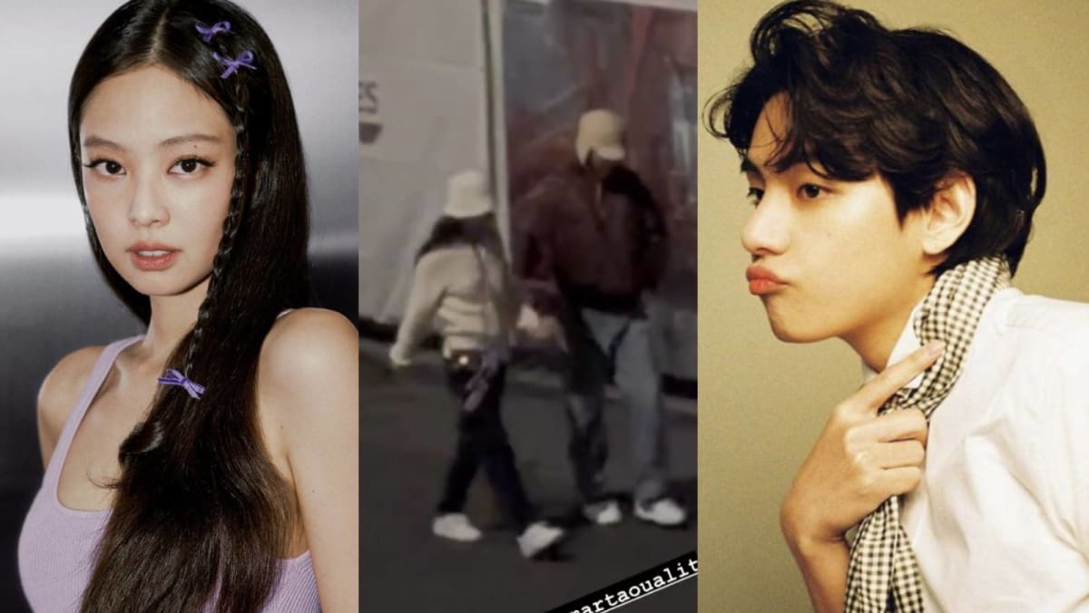 BTS V And Blackpink Jennie Allegedly Spotted Strolling Hand-In-Hand In Paris - 8days