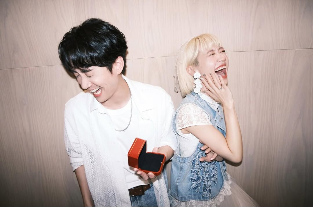 Taiwanese Hosts Lulu & Chen Han-dian Surprise Fans With Marriage Reveal - 8days