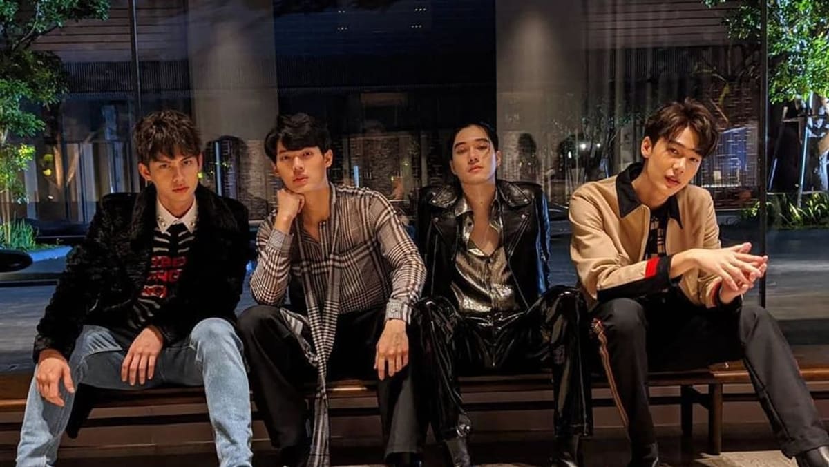 F4 Thailand Apologises For Being Late & Snacking During A Press Conference In Taiwan - CNA Lifestyle