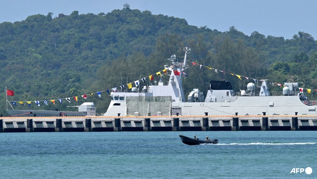 China holds military drills at newly expanded Cambodian naval base - CNA