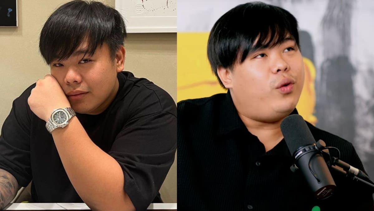 Singaporean comedian Mayiduo sat at a staircase and 'chain-smoked for ...