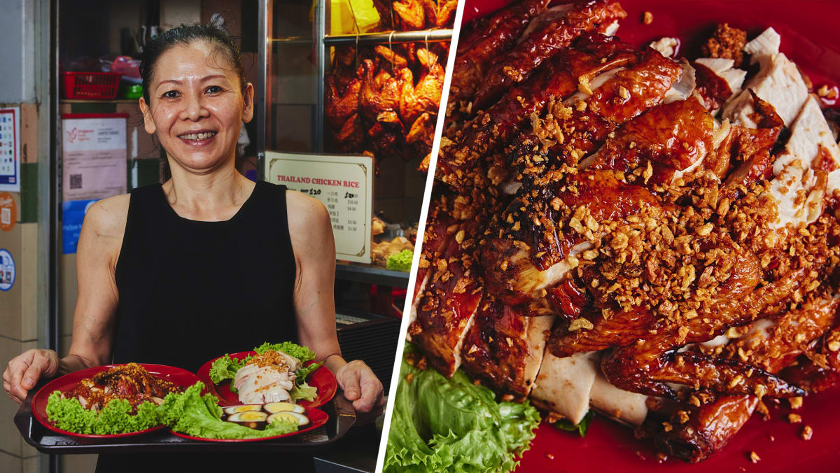 Fragrant Thai-Style Chicken Rice By Hawker Who Runs Stall Solo Despite ...