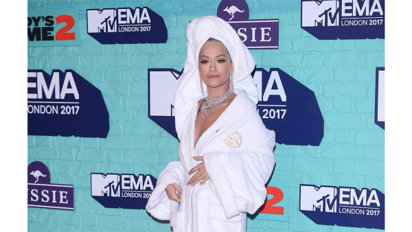 rita ora bathrobe