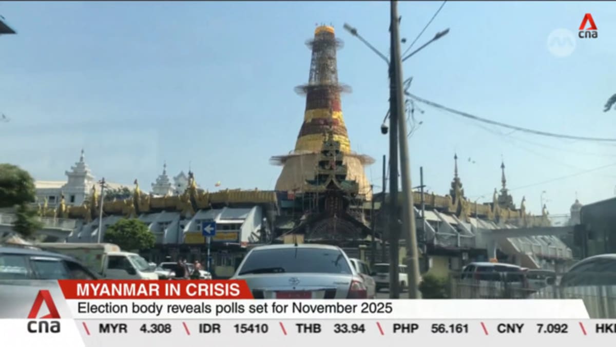 Myanmar's election body reveals polls set for November 2025 - CNA