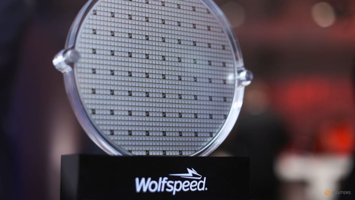 EV chipmaker Wolfspeed set to receive $750 million US chips grant - CNA