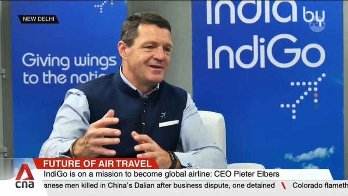 IndiGo on a mission to become a global airline: CEO Pieter Elbers - CNA