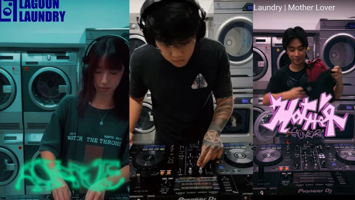 There’s A Laundromat In Katong V Where DJs Can Live Stream Their Set… And Do Their Laundry - 8days
