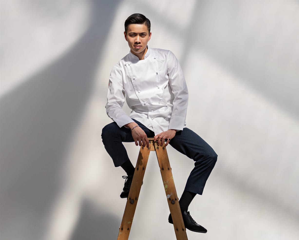 This young Singaporean head chef at a two-Michelin-starred restaurant ...