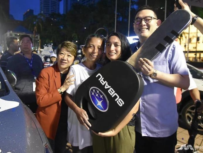 Sign up for this year's Mediacorp Subaru car challenge at a roadshow on ...