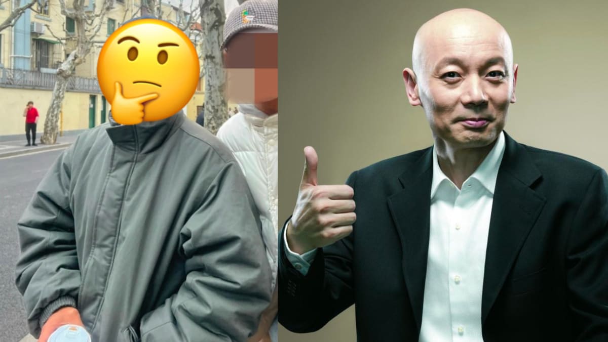People think Shawn Yue, 42, resembles 66-year-old Chinese actor Ge You ...