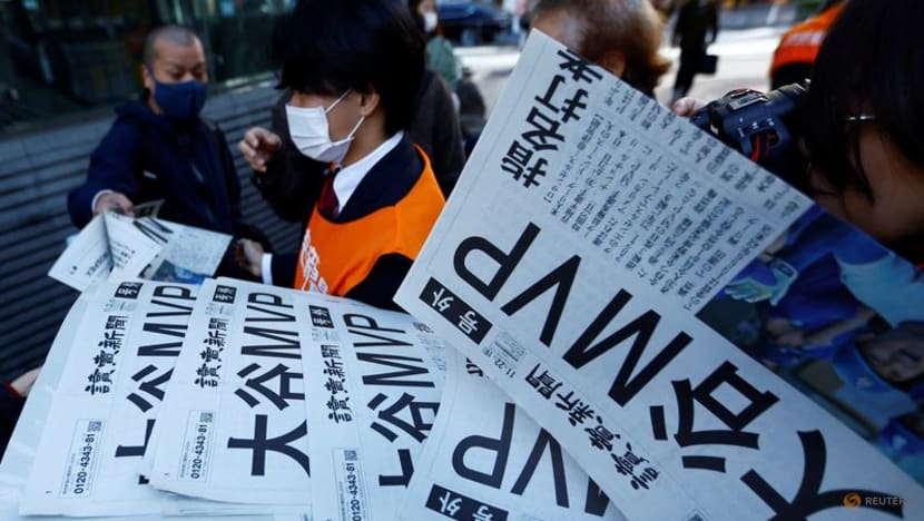 Baseball-Japanese fans rejoice in Ohtani's MVP win - CNA
