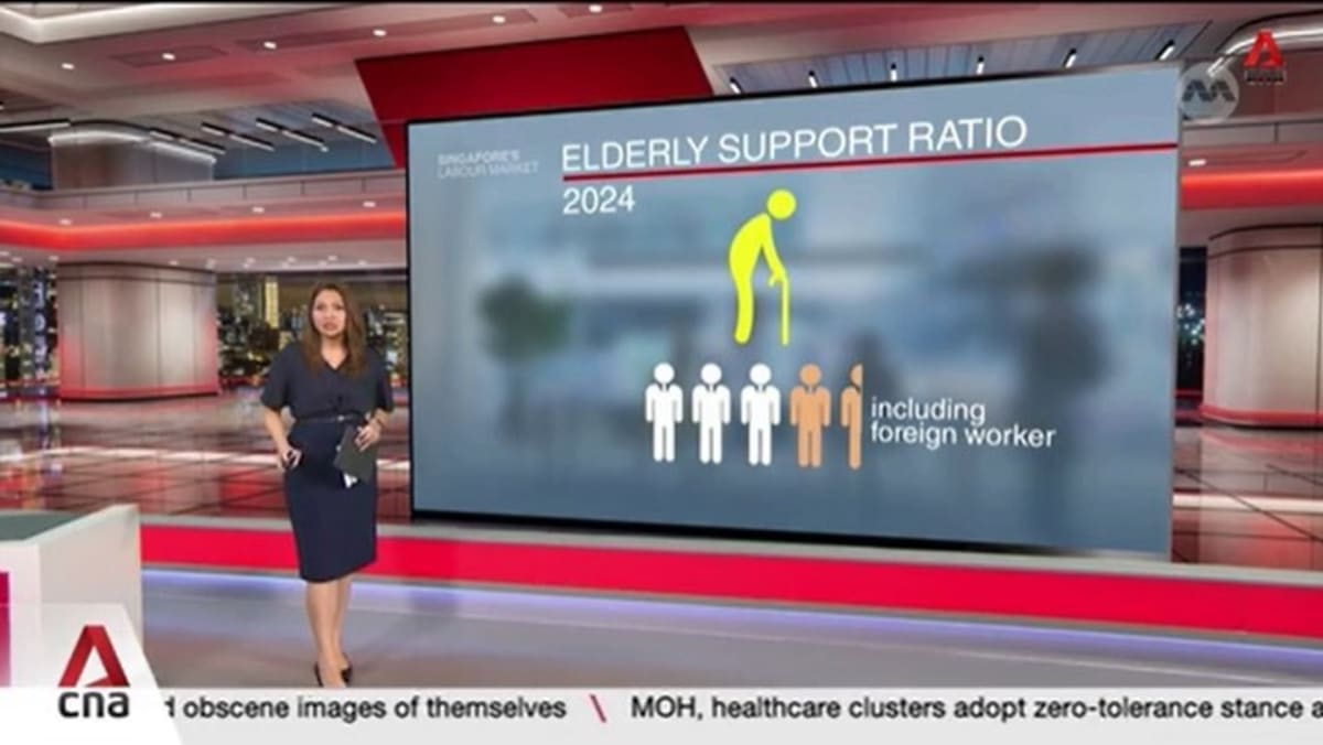 Singapore's old-age support ratio nearly halves in 10 years - CNA