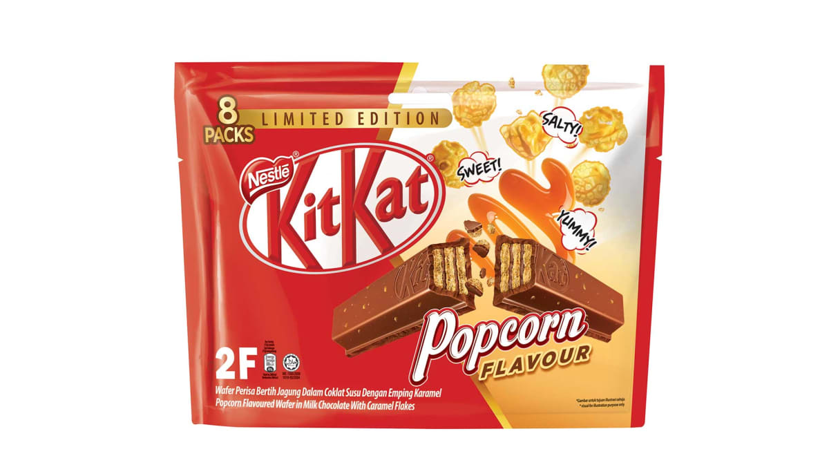 Kit Kat Launching Limited-Edition Salted Caramel Popcorn Flavour - 8days