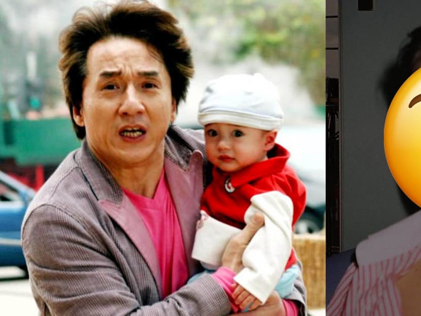 Jackie Chan Baby Jackie Chan And Success. 12 Pound Baby To Movie Star.