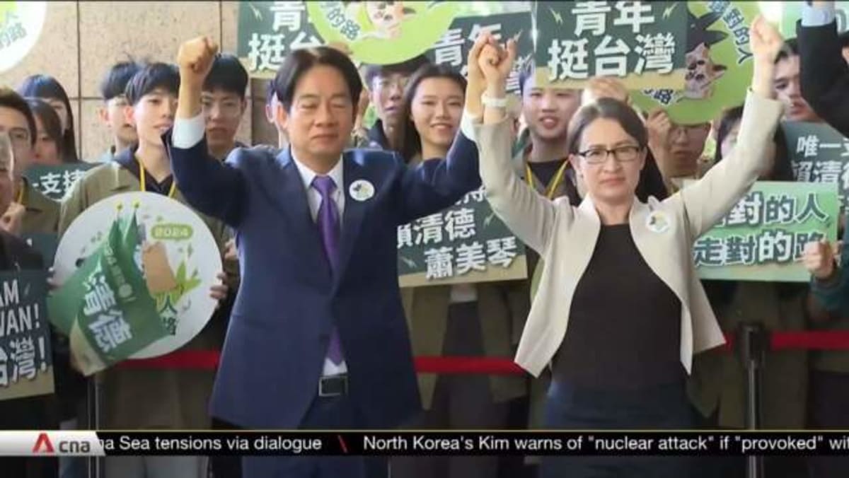 Taiwan presidential candidates debate China relations | Video - CNA ...