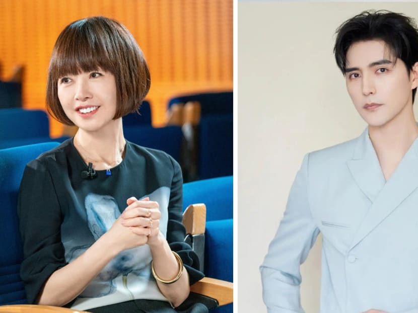 Chinese host Chen Luyu, 53, said to be dating opera singer Ayunga who ...