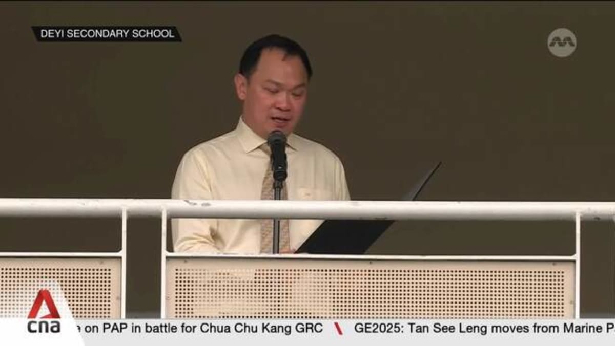 GE2025 Nomination Day: PAP and PSP speeches for Kebun Baru SMC - CNA