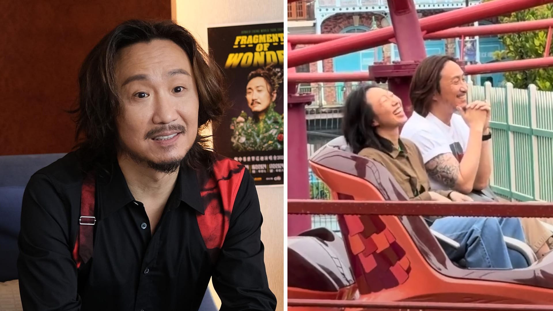 Ronald Cheng Spotted With Woman At Universal Studios Singapore - 8days