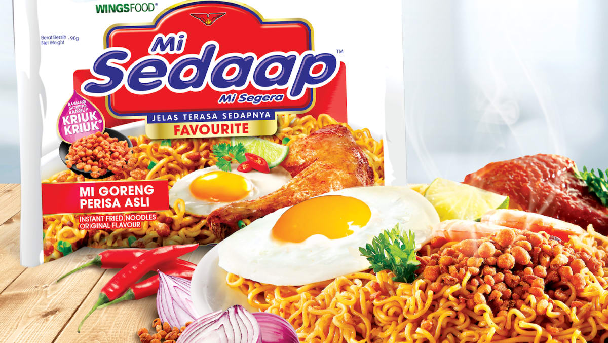 Mi Sedaap Logo Mi Sedaap Korean Spicy Chicken 87g X 5's (1 Carton)