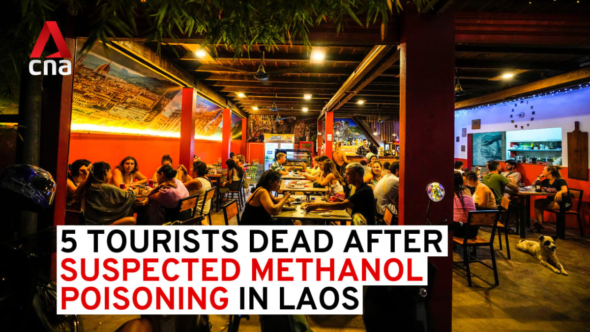 Laos methanol poisoning: 5 tourists dead from tainted alcohol | Video - CNA