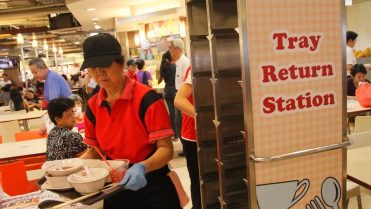 Good habit of returning food trays should start from early age - TODAY