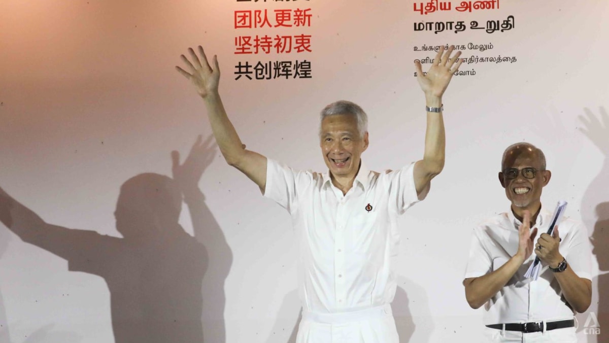 GE2025: PAP rally for Tampines GRC at Temasek Junior College - CNA