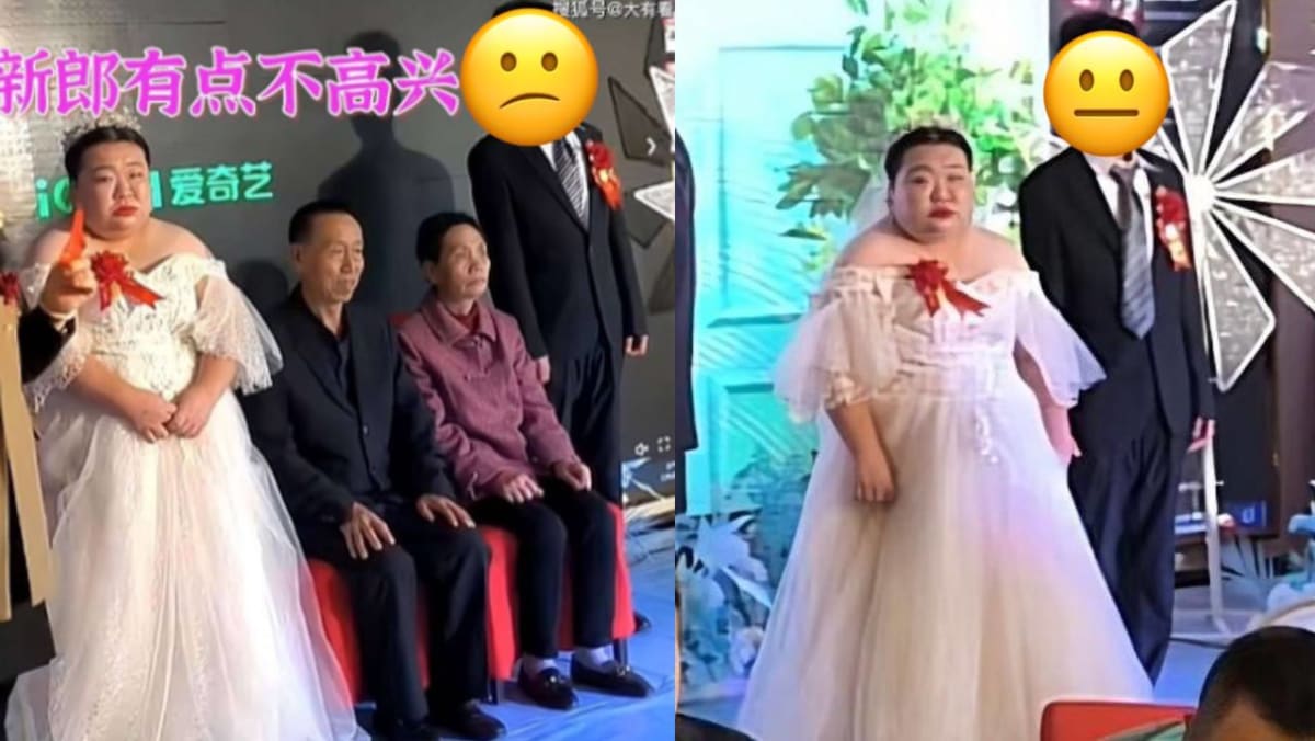 Chinese groom goes viral for looking absolutely miserable at his ...