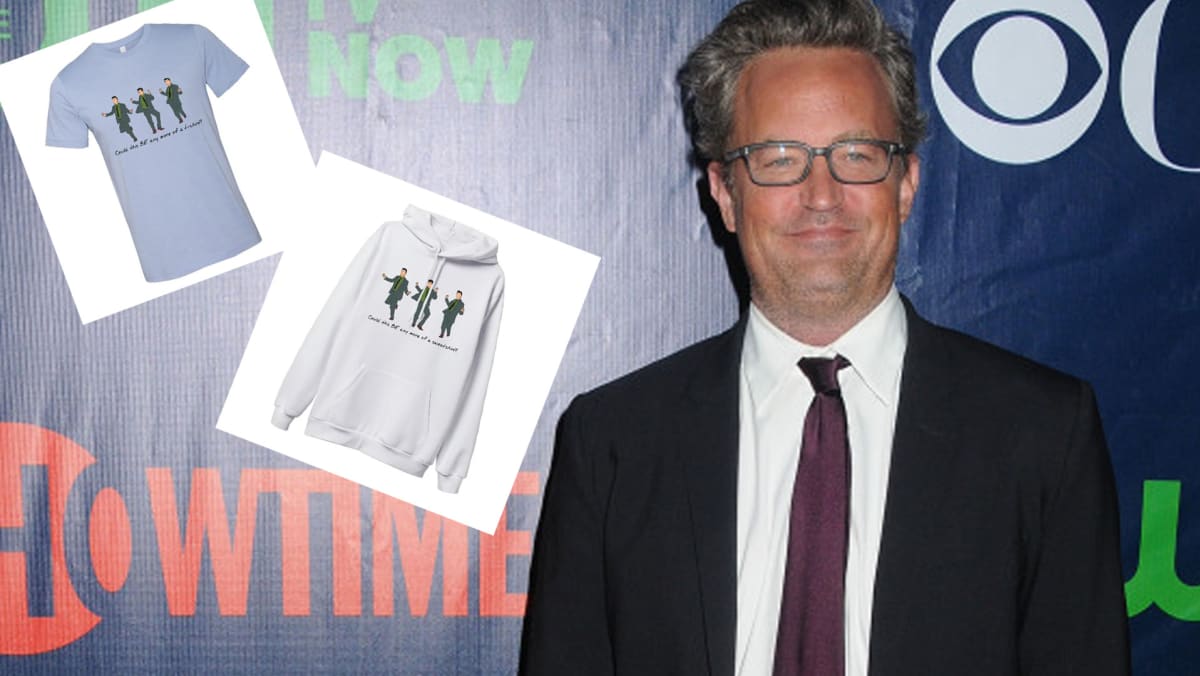 Matthew Perry Launches Friends-Themed Clothing Line For COVID-19 Relief ...