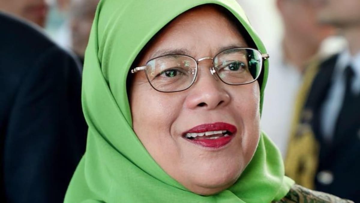 Presiden Halimah buat penampilan sulung di NDP sebagai ketua negara ...